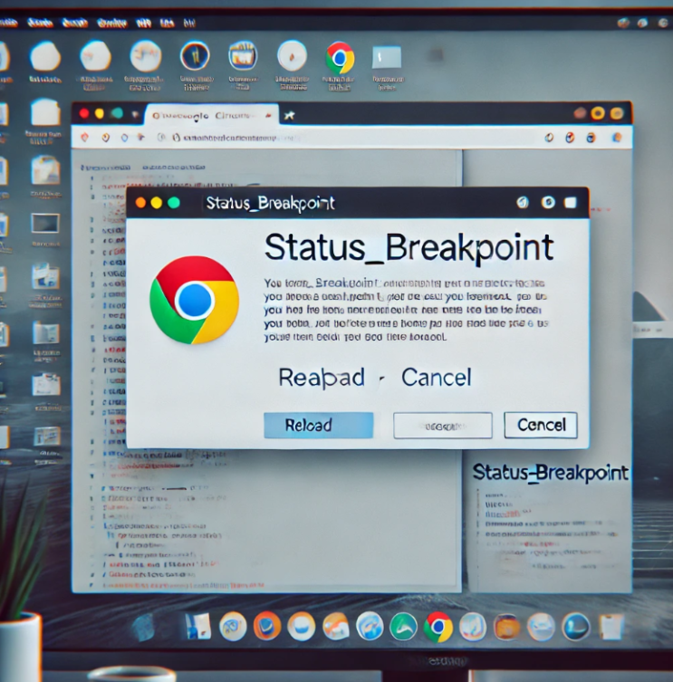 크롬 status_breakpoint 원인 해결방법 : 네이버 블로그