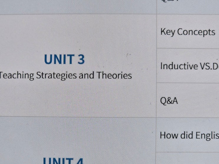 온라인 테솔 써티로 취득 Unit 3-(Teaching Strategies and Theories) 시험공부 일기 : 네이버 블로그