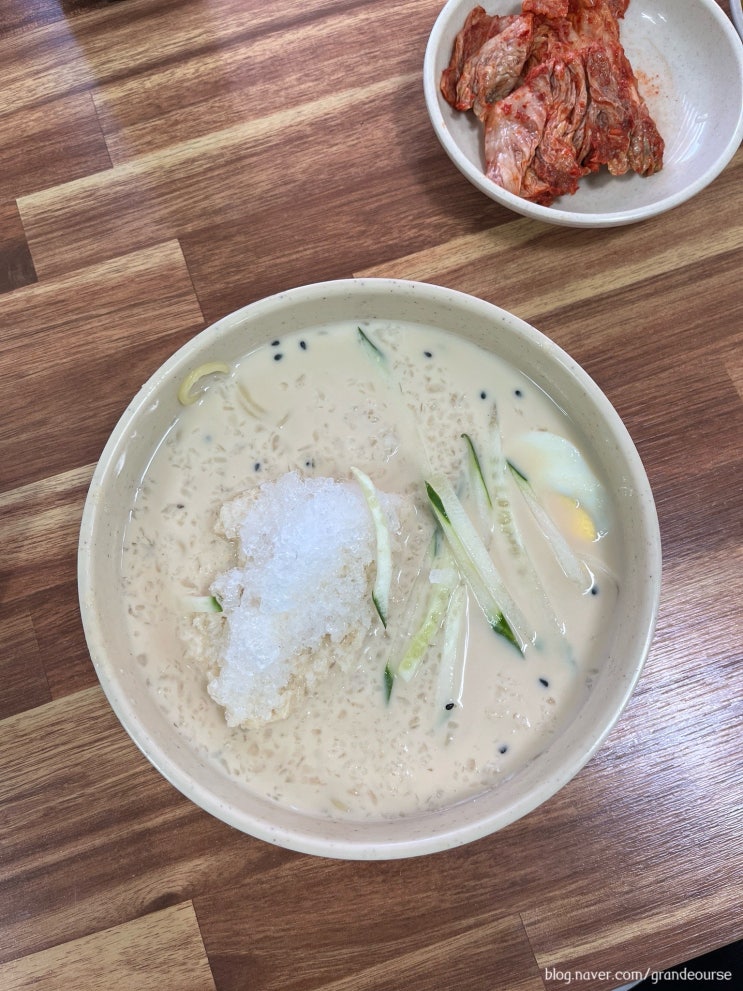 김제 만경읍 중식당 맛집 만경반점 메뉴 . 콩국수 : 네이버 블로그