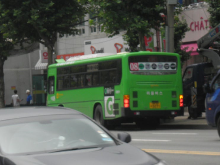 (서울 마을) 오봉운수(주) 구로 08번 Daewoo BS090 ROYAL MIDI F/L NGV : 네이버 블로그