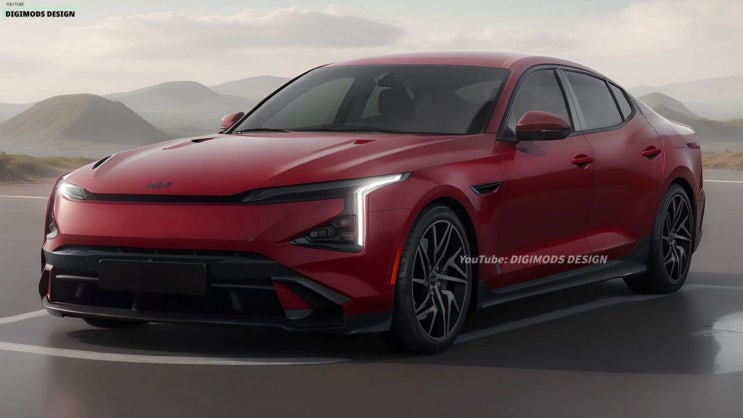 기아 스팅어 GT1 EV(EV8)의 고성능 준대형 세단 전기차로 부활? : 네이버 블로그