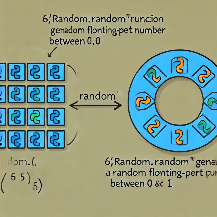 파이썬 랜덤 random 함수 활용하기 (randint, shuffle 등) : 네이버 블로그