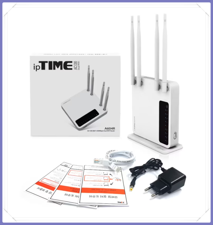 IPTIME 와이파이 유 무선 공유기 가성비 A604R : 네이버 블로그