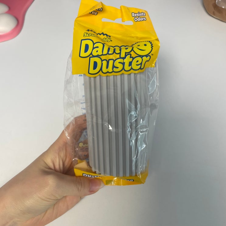스크럽대디(Scrub daddy) 먼지 제거 스폰지: 댐프 더스터 사용후기 : 네이버 블로그