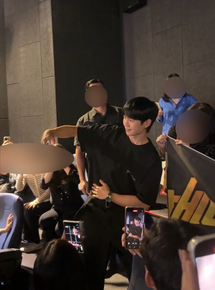 베테랑2 정해인 광주 무대인사 후기 CGV상무 쿠키영상 : 네이버 블로그