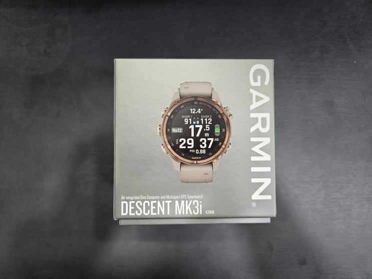 가민 Descent MK3i 43mm 구입기 : 네이버 블로그