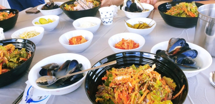 사천 선진리성 구경하고 백합죽 횟집촌에 있는 해원장 횟집 하모회덮밥 네이버 블로그