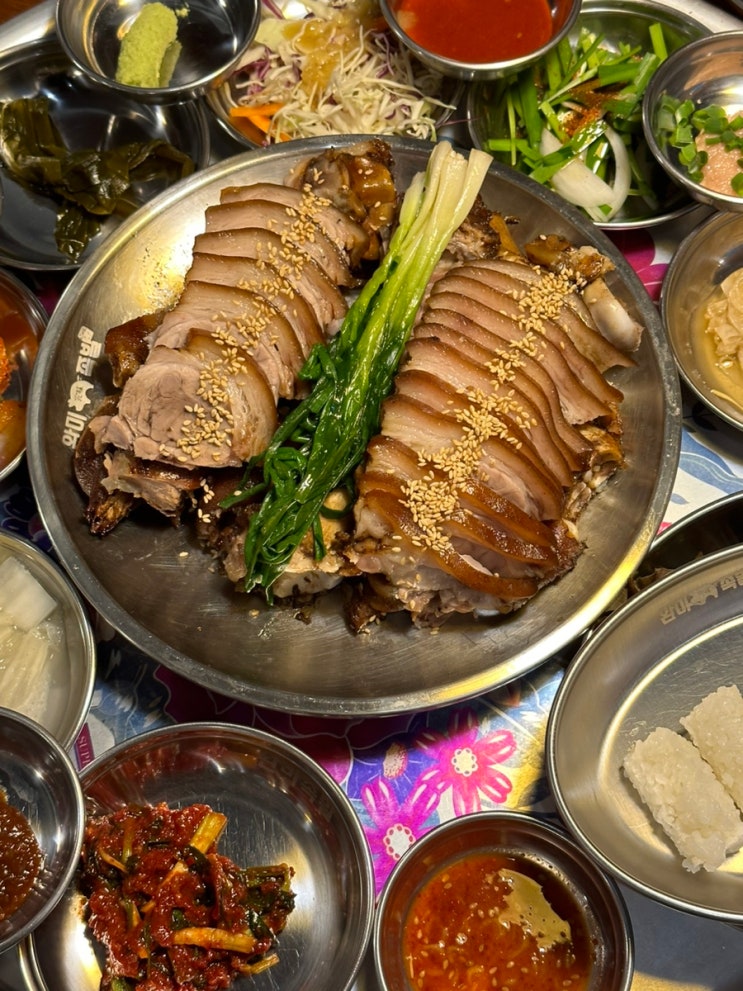 시흥 거북섬 맛집 :: 완미족발, 남도식 한상차림 먹은 후기! : 네이버 블로그