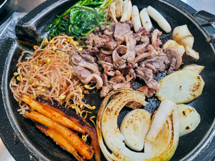 오리의집 구월동 오리고기 먹자골목 오리로스 수제비탕 내돈내산 네이버 블로그