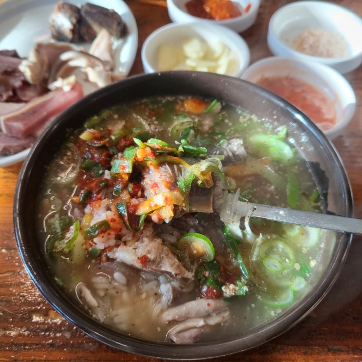 인천 인천항 최애 순대국밥 맛집 도원동 이화찹쌀순대 네이버 블로그
