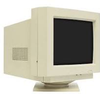 [CTR monitor] 고물이 되어버린 CTR모니터 이야기 ; 예술재료 : 네이버 블로그