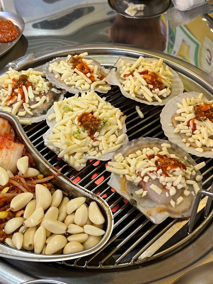수원역 고기와 조개구이를 같이 먹을 수 있는 맛집 상록회관연탄구이 내돈내산 후기 네이버 블로그