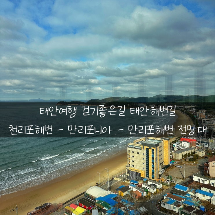 태안여행 걷기좋은길 태안해변길 천리포 해수욕장 만리포니아 서핑 만리포 해수욕장 전망대 네이버 블로그