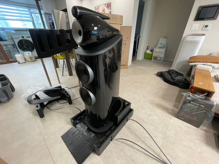 확실하게 달라진 B&W 803 D4 하이엔드 스피커의 매력을 담은 설치 이야기 : 네이버 블로그