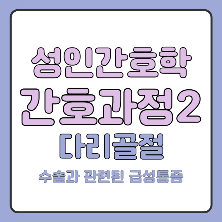 성인 간호학 케이스 스터디 골절 간호진단 간호과정 급성통증 네이버 블로그