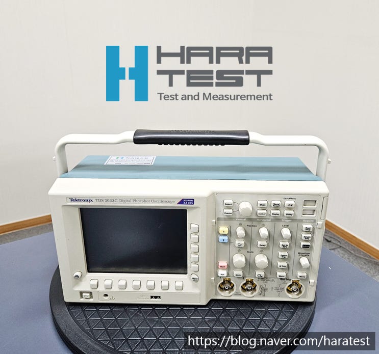 Tektronix TDS3032C 오실로스코프 300MHz, 2채널 중고 계측기 렌탈_하라테스트 : 네이버 블로그