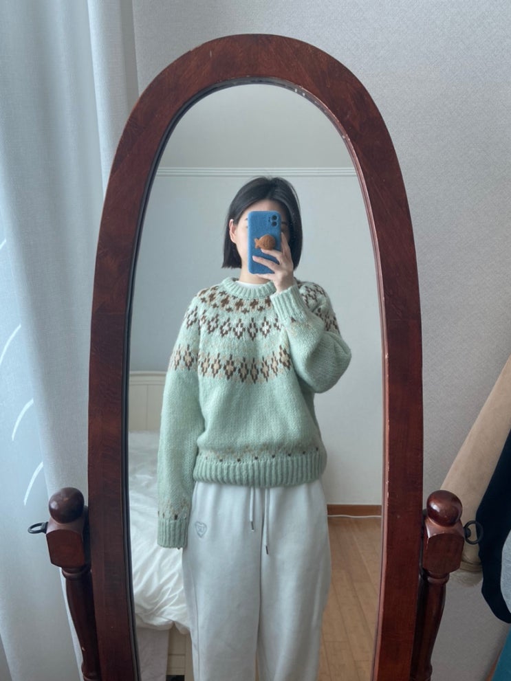 프리티영띵(PYT) 트윙클 노르딕 니트 리뷰 I 프영띵 니트 추천 : 네이버 블로그