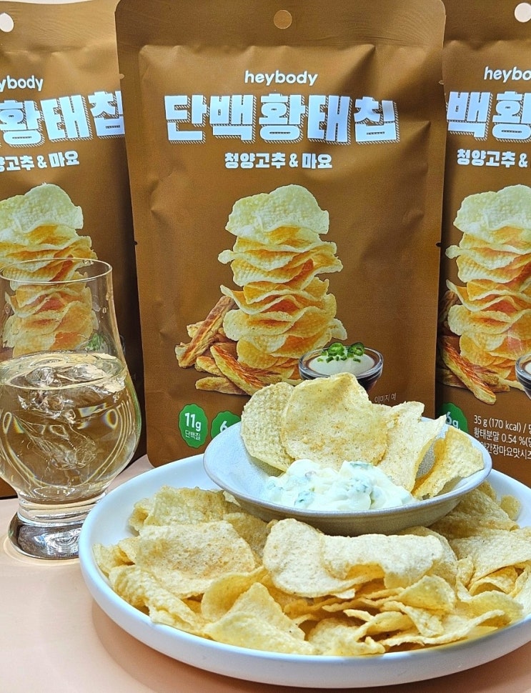 헤이바디 단백질 가득한 맥주 안주 단백황태칩 청양고추and마요 네이버 블로그