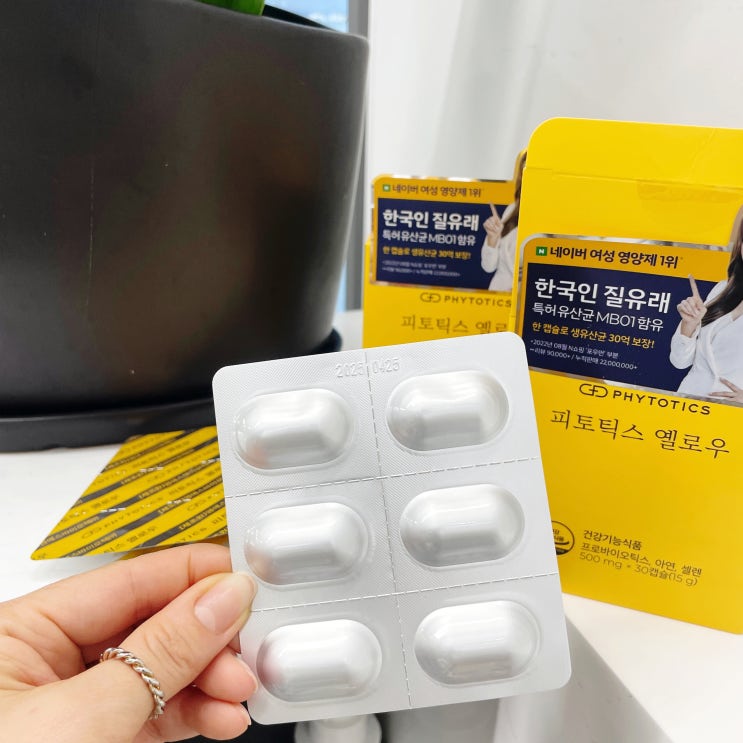 내돈내산질유산균 피토틱스 옐로우 여성 질유래 유산균 네이버 블로그