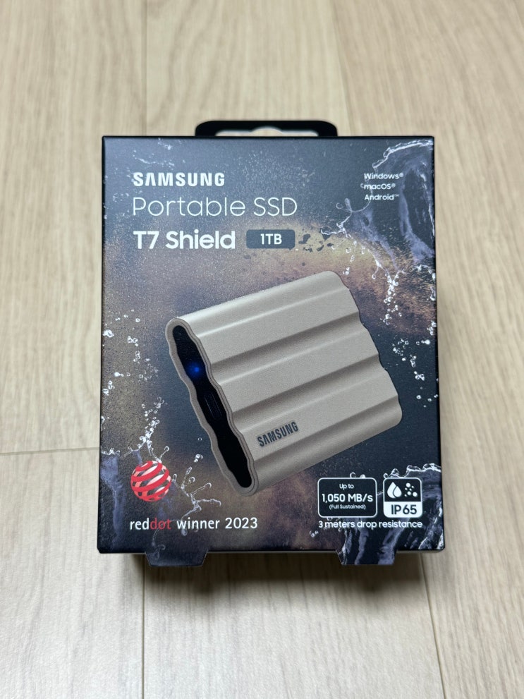 삼성 포터블SSD T7 shield 1TB : 네이버 블로그