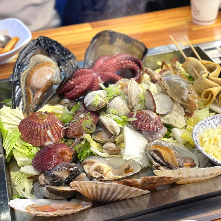 용인 역북동 조개구이 조개찜 맛집 바다수퍼해물천하조개구이 용인점 네이버 블로그