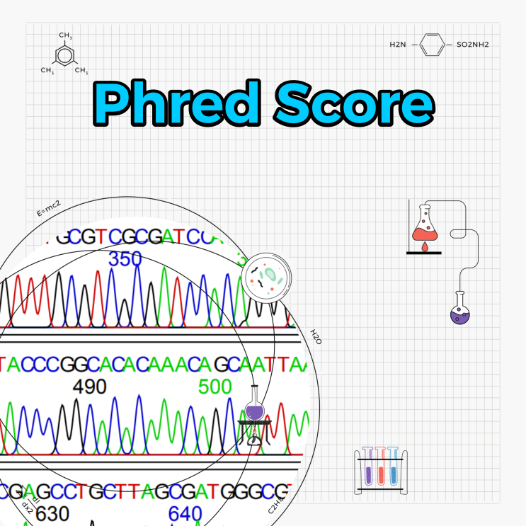 Phred Score (DNA 염기서열의 정확도를 수치화) : 네이버 블로그