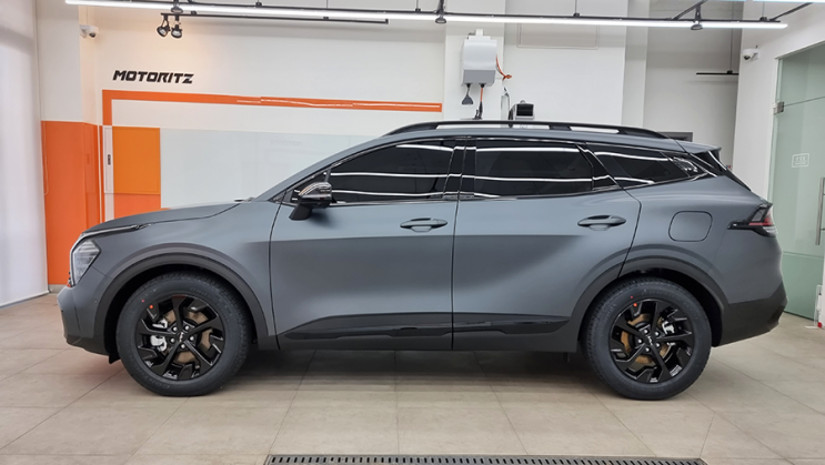 2024 스포티지 30주년에디션 NQ5 쉐도우매트그레이 무광PPF전체시공 (#수원광교#모터리츠) : 네이버 블로그