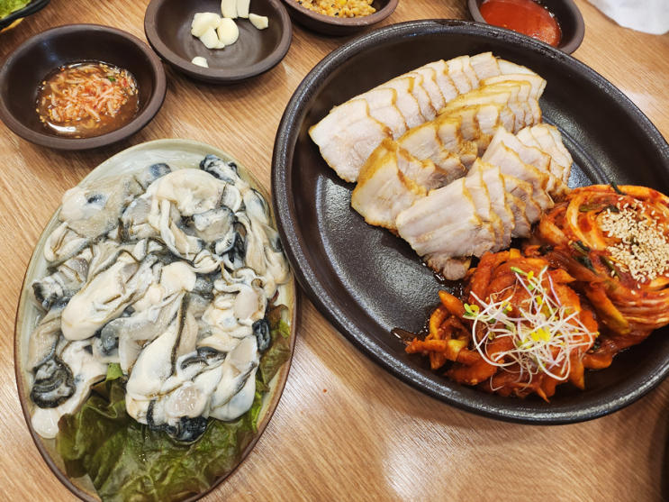 광주 쌍촌동 굴보쌈 맛집 항아리 황금보쌈 단골이양 네이버 블로그