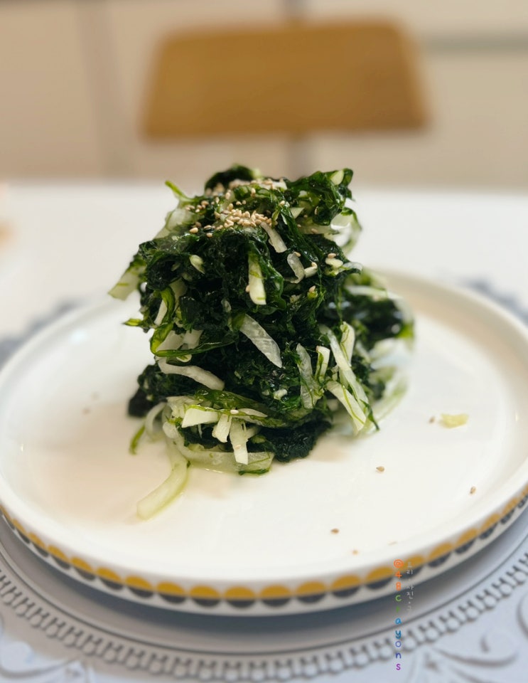 겨울에만 먹을 수 있는 제철 반찬 파래무침 만드는 법 네이버 블로그