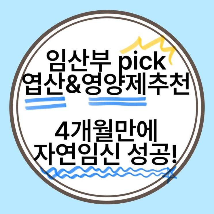 3개월 전 활성엽산 및 임산부 영양제 추천차병원 영양제 산부인과 배란일 받아오고 자연임신 성공 네이버 블로그
