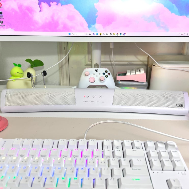 브리츠 사운드바 컴퓨터 스피커, 깔끔한 매력의 BZ-SP600X : 네이버 블로그