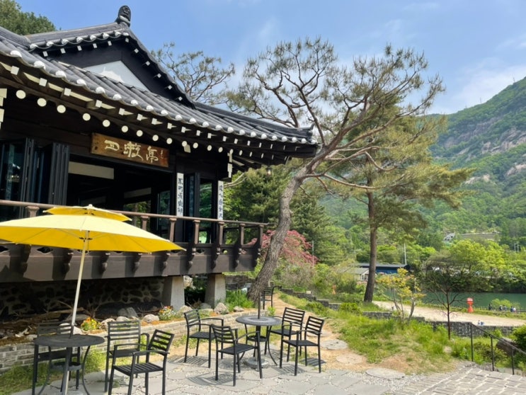 주말 근교 드라이브 추천 경기도 포천 가비가배 산정호수 한옥까페 네이버 블로그