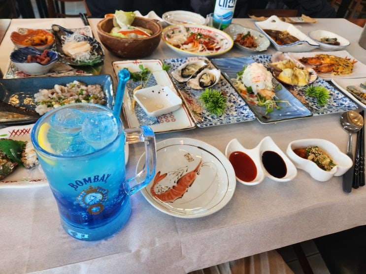 광안리횟집 수변공원 광안 다찌 구성 가득한 민락동 맛집 네이버 블로그