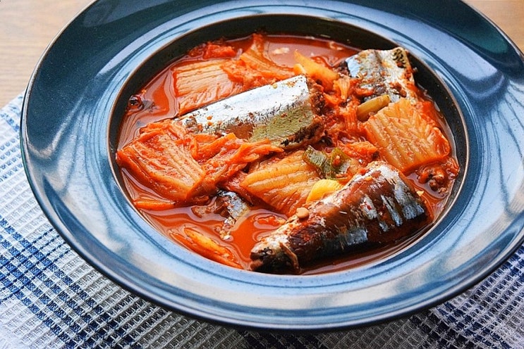 백종원 꽁치통조림김치찌개 레시피 오늘 저녁메뉴 꽁치김치찌개 맛있게 끓이는법 네이버 블로그