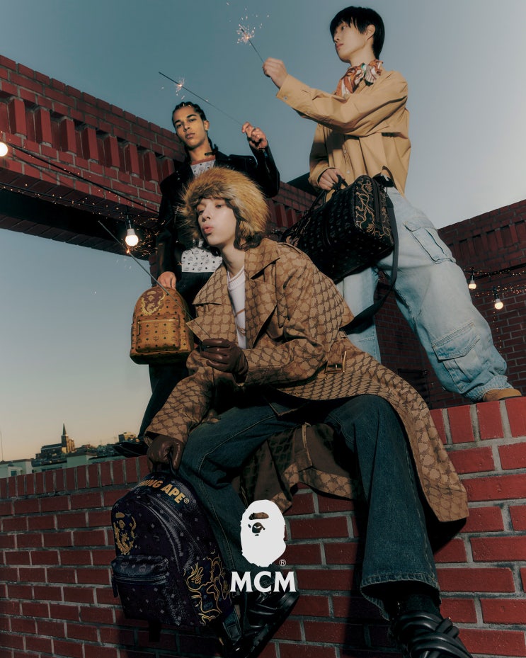 [MCM x BAPE] 두번째 콜라보레이션 컬렉션 출시 : 네이버 블로그