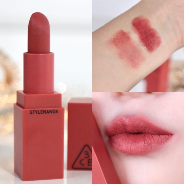 가을딥 립스틱 3CE 매트 로즈컬러 221 멜로우플라워 : 네이버 블로그