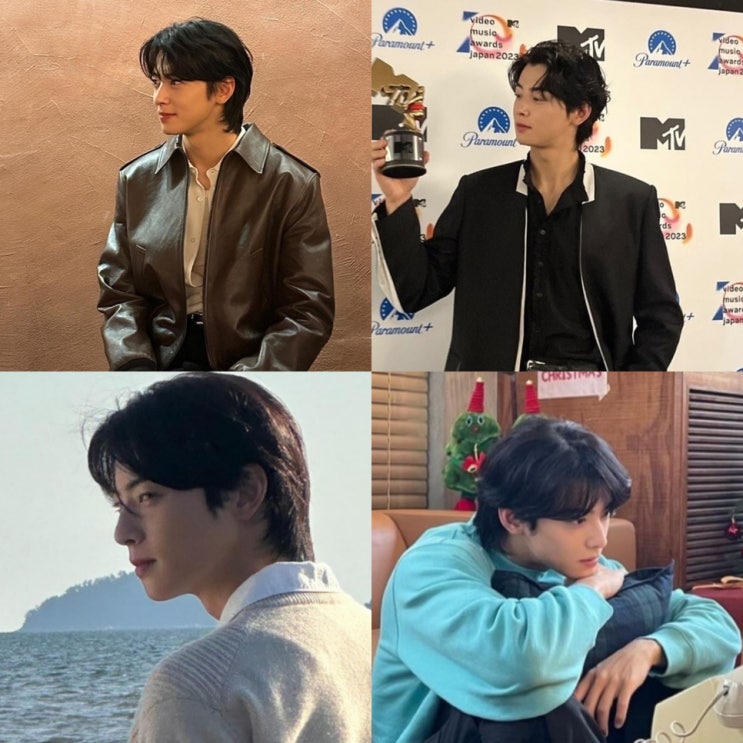 남자 긴머리펌 단발펌 차은우 머리 남자 머리스타일 네이버 블로그