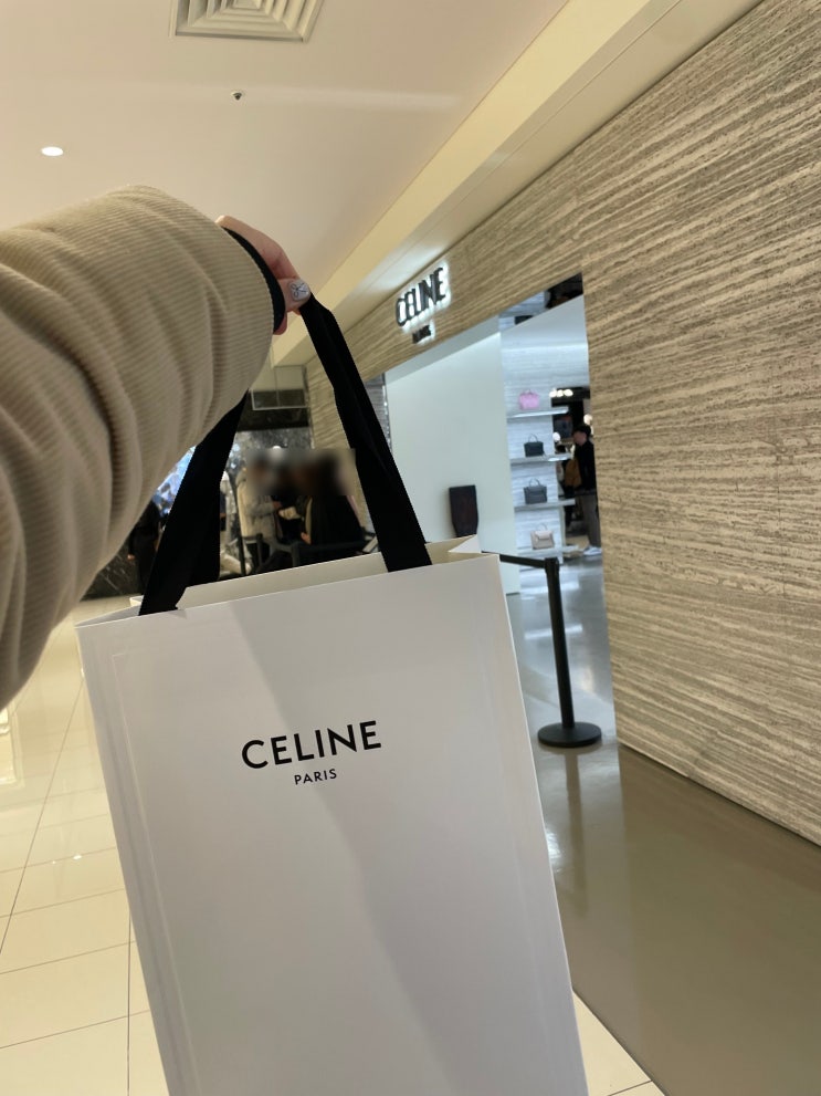 일본후쿠오카 텐진 이와타야 백화점 셀린느 폴코백팩 구매 후기재고확인택스리펀게스트카드 네이버 블로그