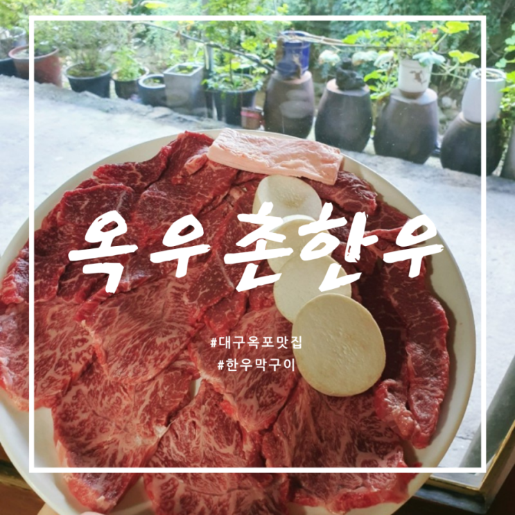 대구 달성군 맛집 방갈로에서 즐기는 한우막구이 옥우촌한우 네이버 블로그