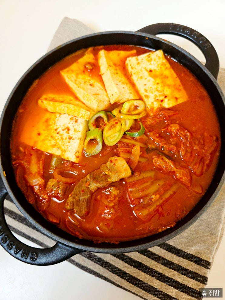 편스토랑 류수영 평생 김치찌개 레시피 돼지고기 김치찌개 맛있게 끓이는 법 네이버 블로그
