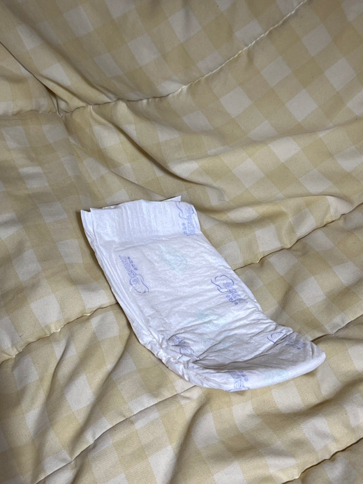 하기스 크린베베 일자형 기저귀 생리대 대용으로 2년째 쓴 후기 생리대 가격 아껴요 네이버 블로그