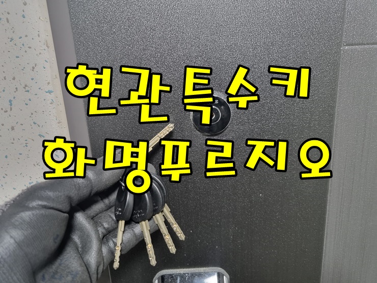 현관문 특수키보조키 설치 화명푸르지오 헤리센터 아파트 현관 출입문 안전하고 튼튼한 시건장치 네이버 블로그