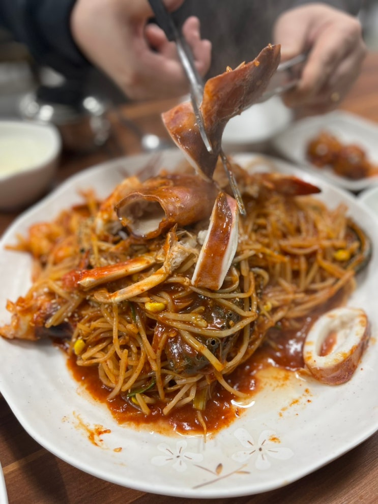 장유 해물찜 맛집 해물 가득 매콤한 찜맛집 참대구 네이버 블로그