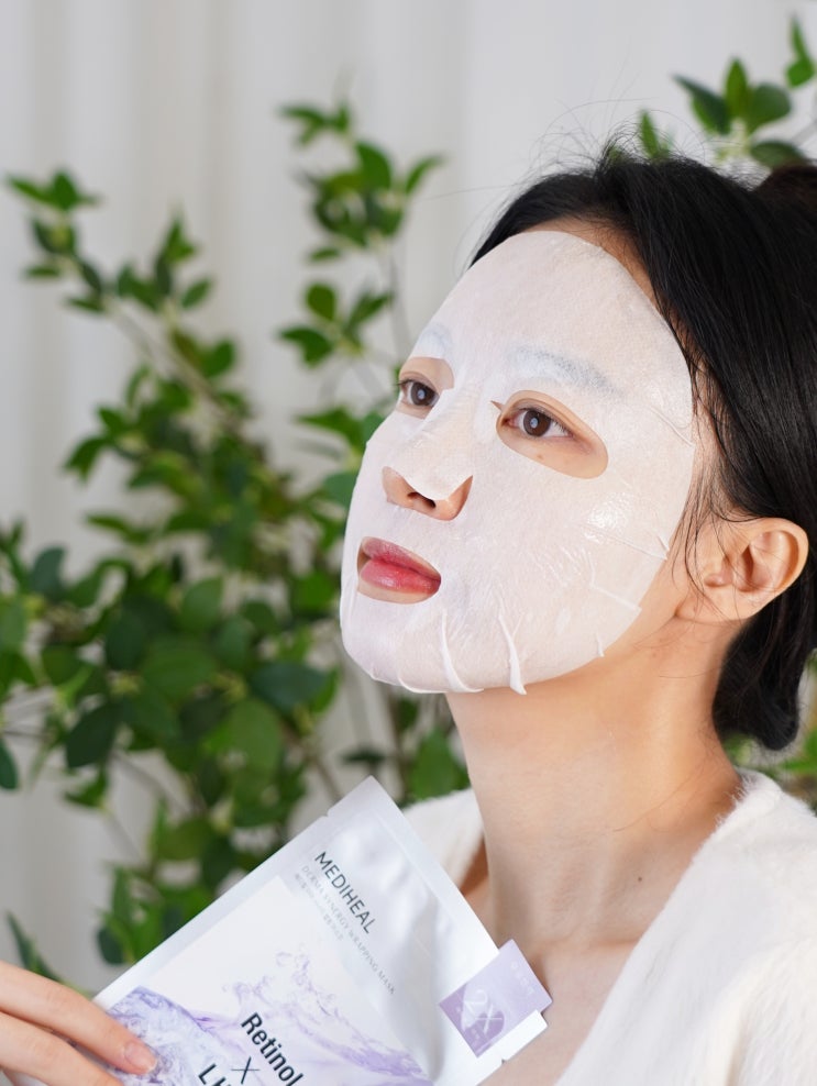 올리브영 마스크팩 1등 메디힐 마스크팩 더마시너지 랩핑 마스크로 모공탄력관리 네이버 블로그