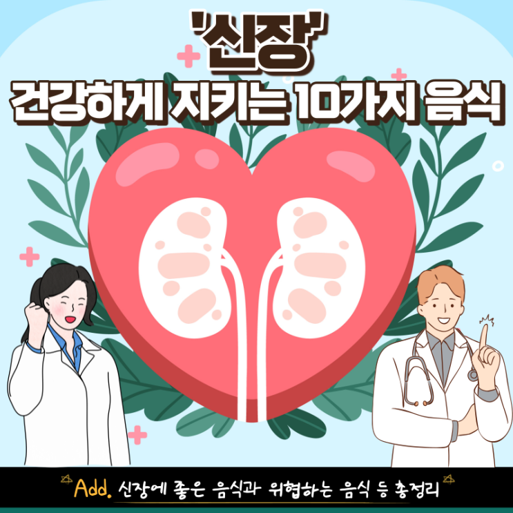신장에 좋은 음식 10가지와 위협하는 음식 총정리 네이버 블로그