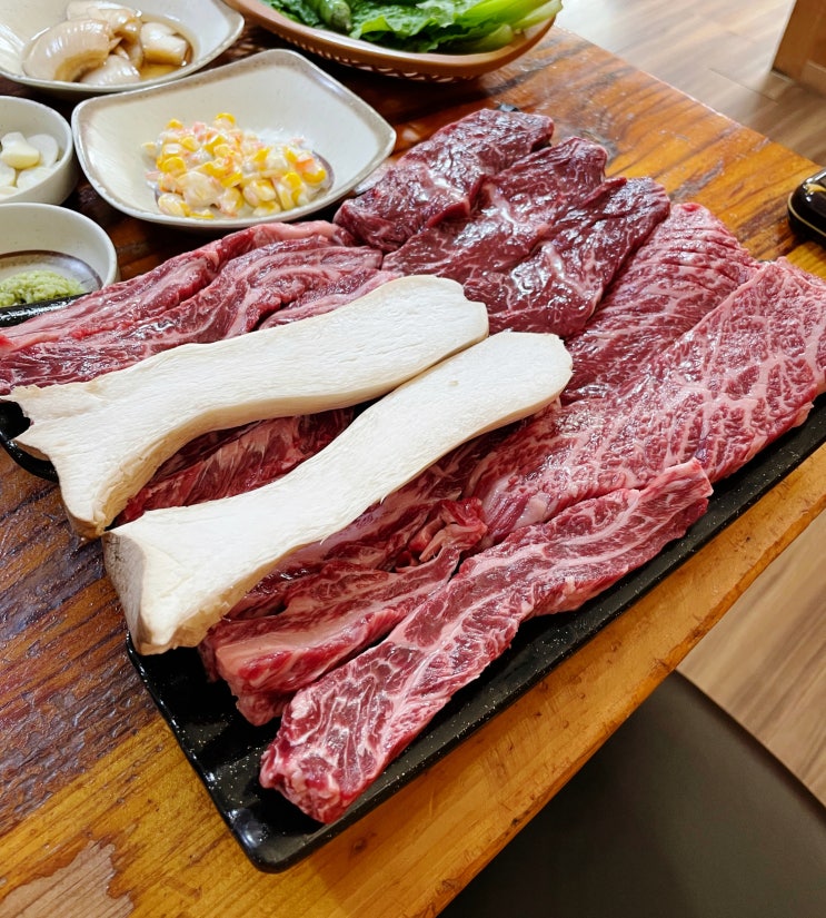 이천 이천한우맛집 가성비 있고 소고기특수부위 즐기기 좋은 정육식당 소와풍경 네이버 블로그