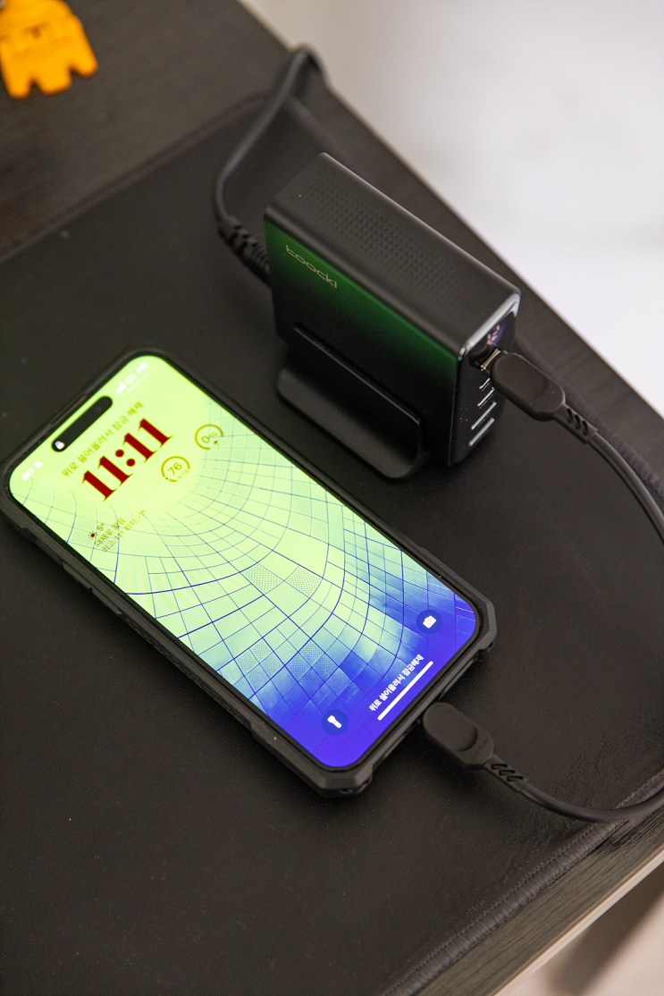 Toocki 투키 140w LED 디스플레이 초고속 멀티충전기 추천 : 네이버 블로그
