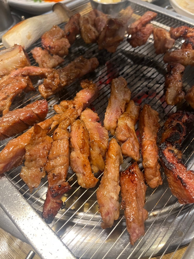 의정부돼지갈비 큰집숯불갈비 단체회식하기 좋은 고깃집 네이버 블로그