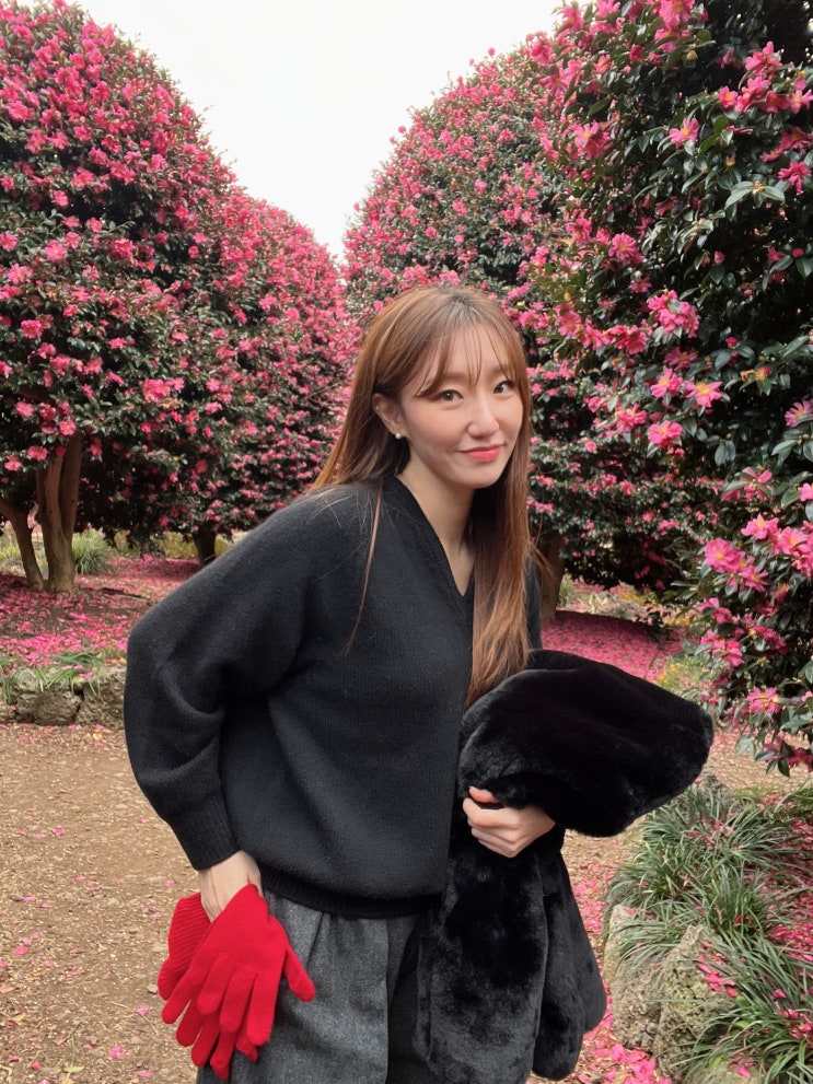 Nothing written 낫띵리튼 :: 파운드 알파카 브이넥 니트 Pound alpaca sweater(Black) 리뷰 ...