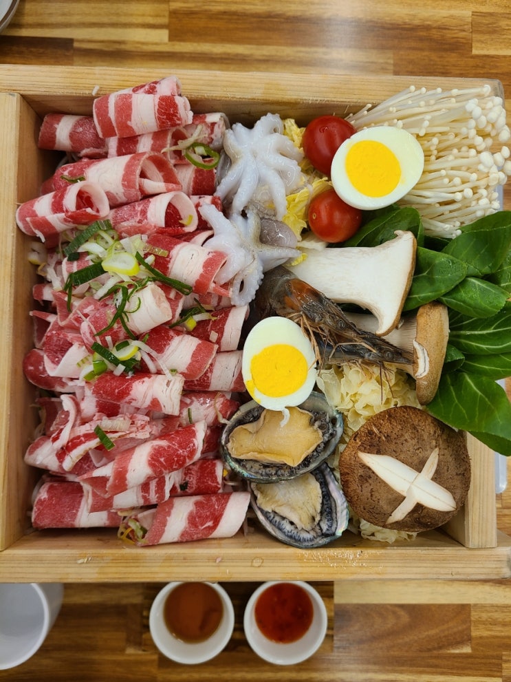 청주 지웰시티 현대백화점 맛집 편백찜 한와담소반 네이버 블로그